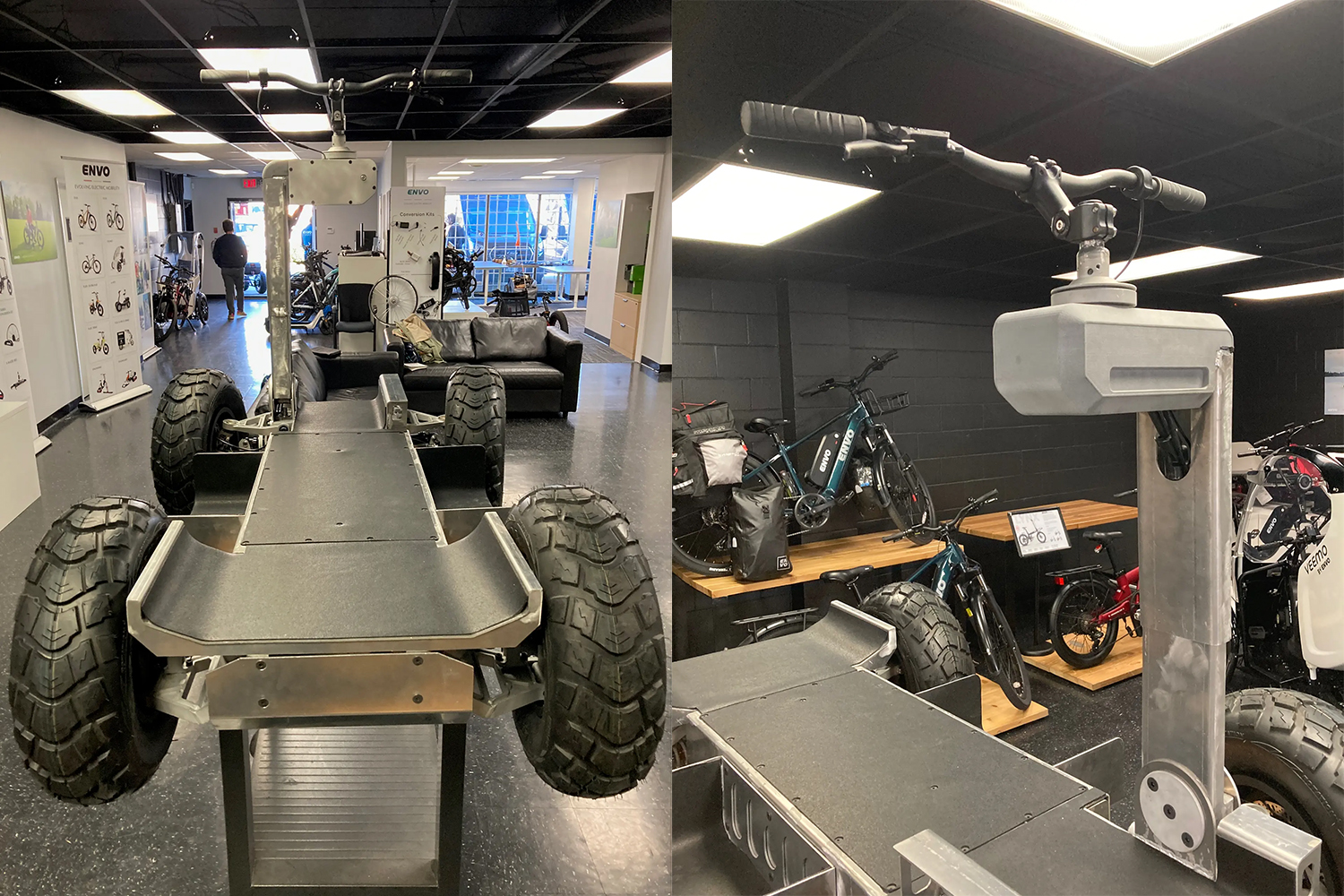 Envo Utility Personal Transporter：12kW四馬達、200公里續航、50公里極速、640Nm扭力的多用途四輪 ...