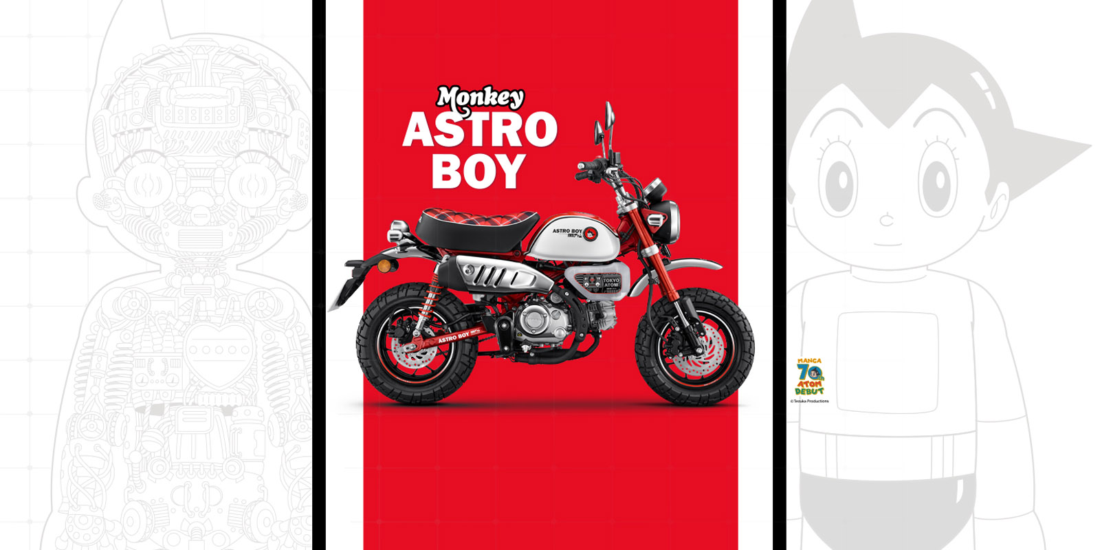 原子小金剛聯名款！HONDA MONKEY 125 Astro Boy Limited Edition 泰國發表 | SUPERMOTO8