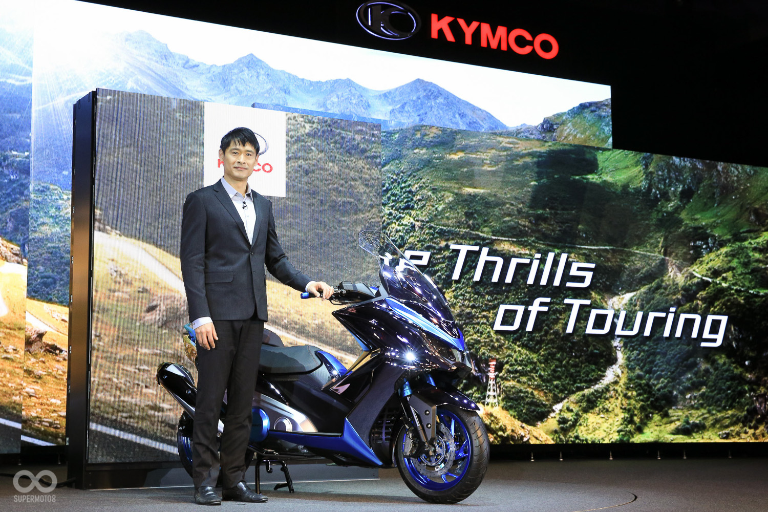 官方新聞稿。KYMCO 50周年K50 Concept全球首發 | SUPERMOTO8