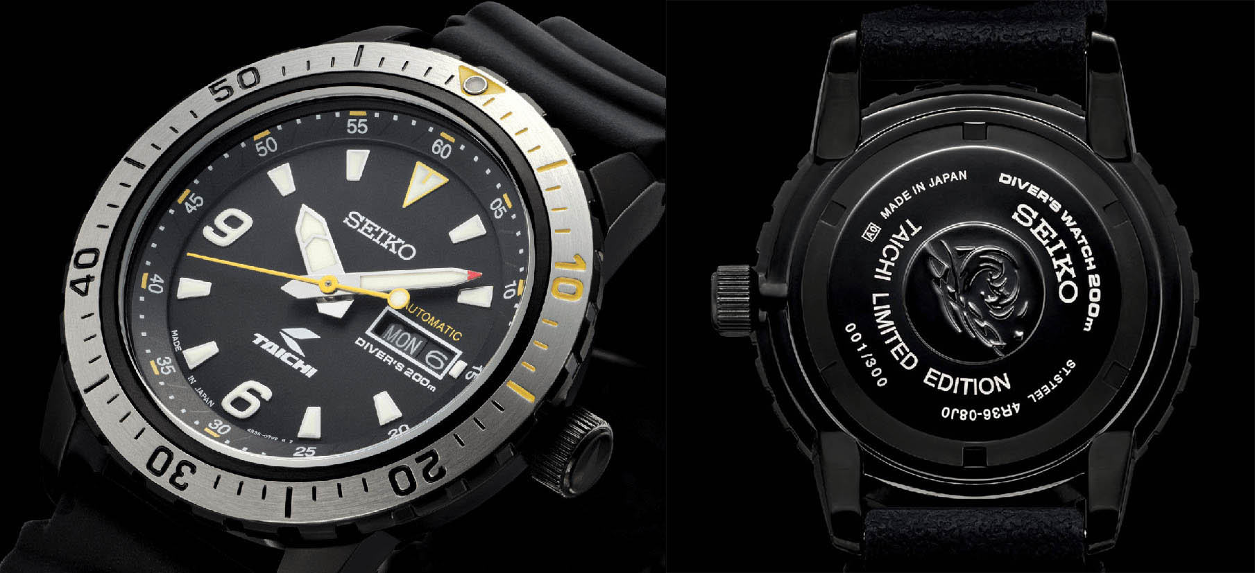 SEIKO x TAICHI 聯名潛水錶「RSA300」，300支限量發售！ | SUPERMOTO8
