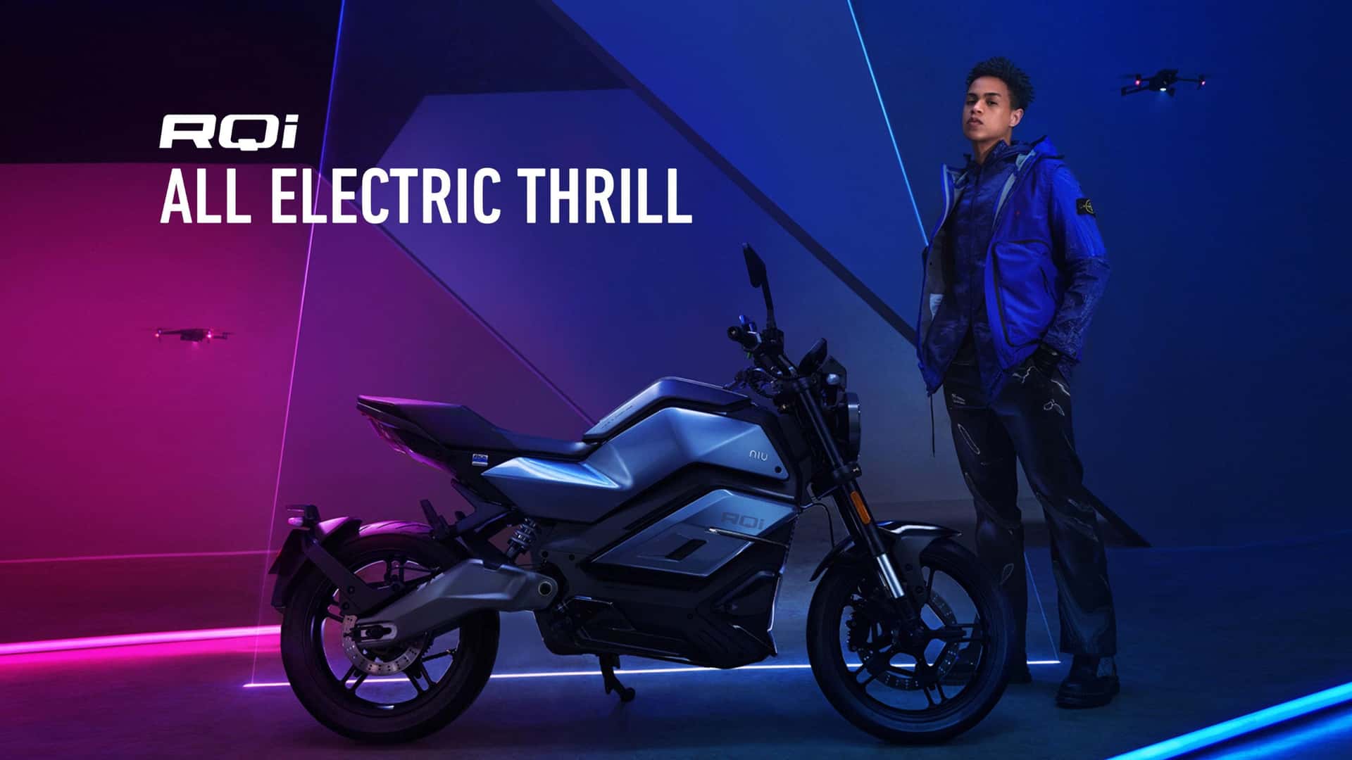 Niu RQi：7500W馬達、11匹馬力、450Nm扭力、極速110公里、200公里續航的電動輕檔車！ | SUPERMOTO8