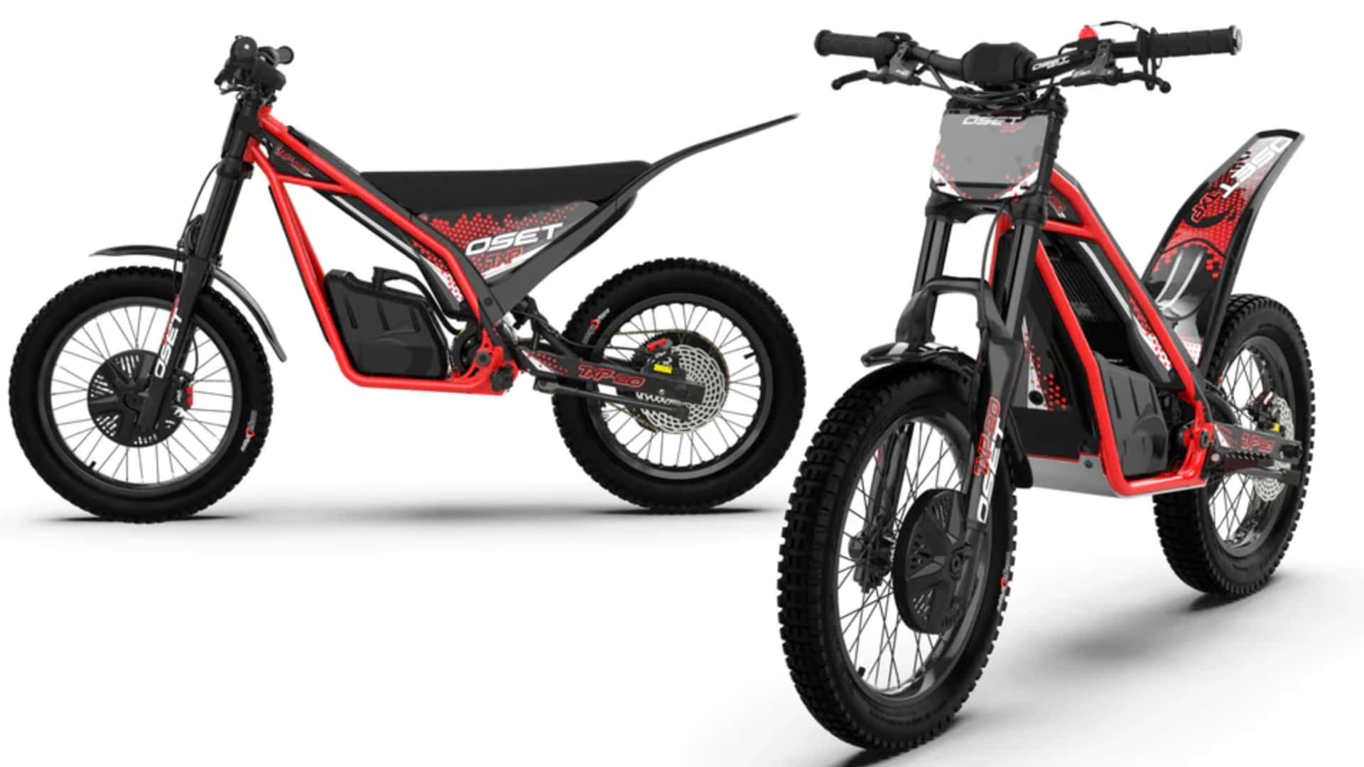 Triumph Oset Bikes TXP-20 / TXP-24：1600W馬達、4小時續航力、全可調氣壓懸吊的兒童電動越野車 ...